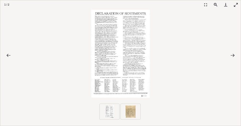 Declaration of Sentiments - DocsTeach