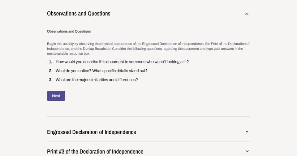 Dunlap Broadside [Declaration of Independence] - DocsTeach