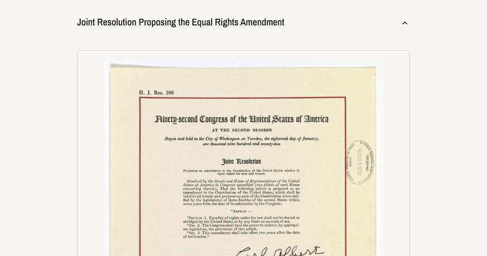 STOP ERA Letter from Phyllis Schlafly - DocsTeach