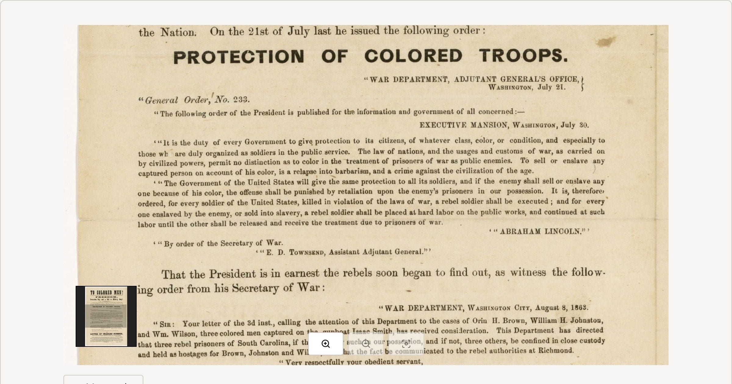 Black Soldiers in the Civil War (Ms. Benjamin) - DocsTeach