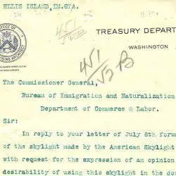 Letter from the U.S. Treasury Department's Office of the Supervising ...