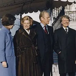 Photograph of President Gerald Ford, First Lady Betty Ford, President ...