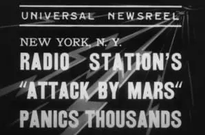 Interview with Orson Welles Following the War of the Worlds Radio ...