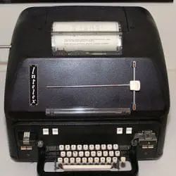 Photograph of the Hot Line Teletype Machine - DocsTeach