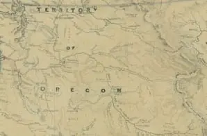 Map of the United States Territory of Oregon - DocsTeach