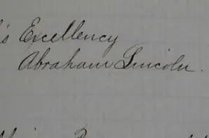 Letter from Louis Wagner to Abraham Lincoln Regarding the Post of ...