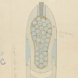 Drawing of Improvements in Explosive Projectiles - DocsTeach