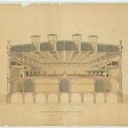 Cross Section of the House of Representatives Chamber by William ...
