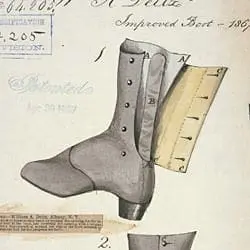 Drawing of Improved Boot - DocsTeach