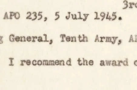 Memorandum from LTG John R. Hodge to the Commanding General Approving ...