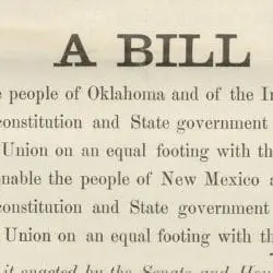 H.R. 12707, A Bill to Enable the People of the Indian and Oklahoma ...