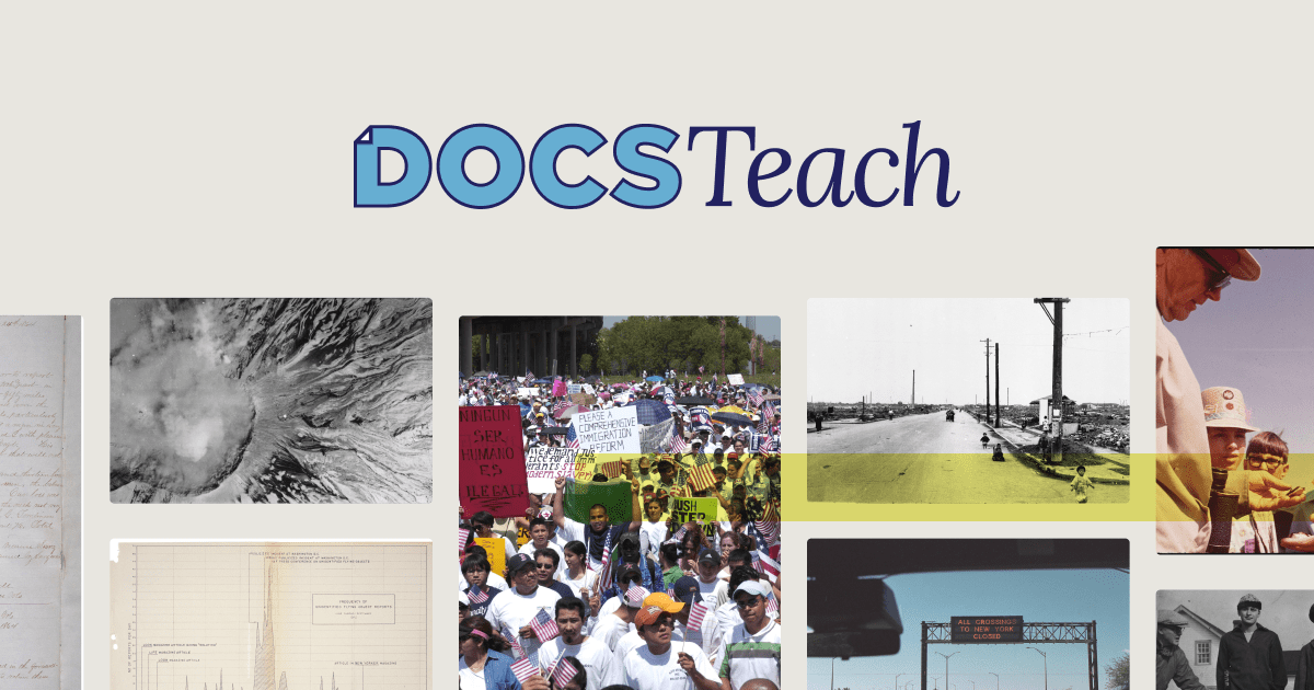 Making Connections: Women’s Suffrage Movement - DocsTeach