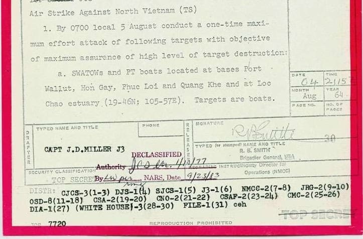 Air Strike Against North Vietnam - DocsTeach