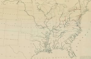 United States Showing Navigable Streams and Canals - DocsTeach