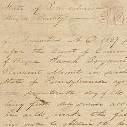 Sarah Benjamin's Eyewitness Account of the Surrender at Yorktown ...