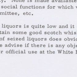 Memorandum from Barry Roth on the Acquisition of Seized Liquor - DocsTeach