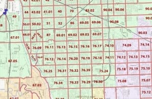 2010 Census Tract Reference Map for Tulsa County, Oklahoma - DocsTeach