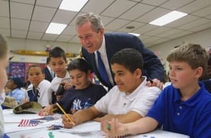 President George W. Bush with Students - DocsTeach