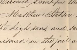Presidential Remission and Pardon of Matthew Stetson by James K. Polk ...