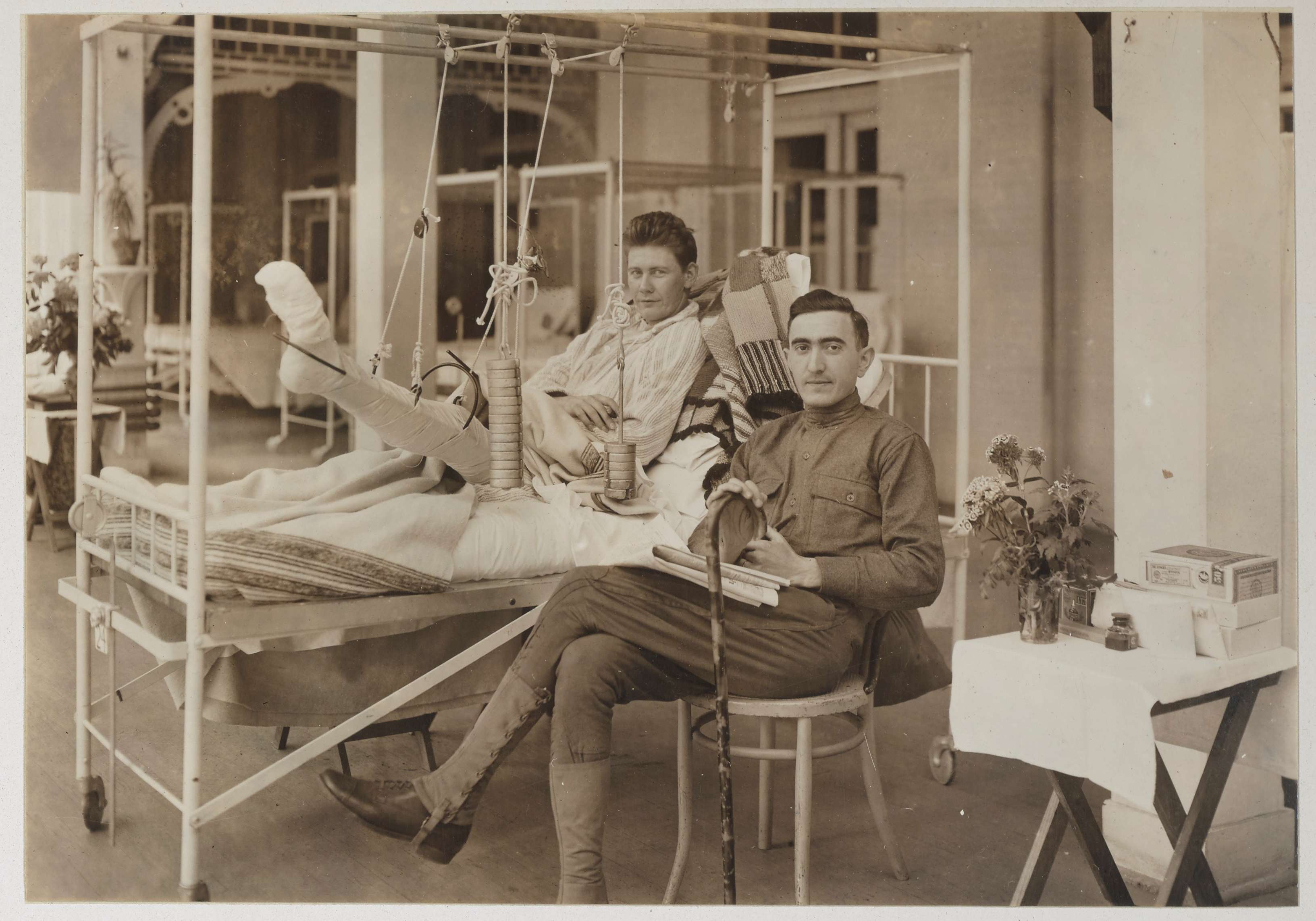 A fracture treatment and convalescent patient. General Hospital ...