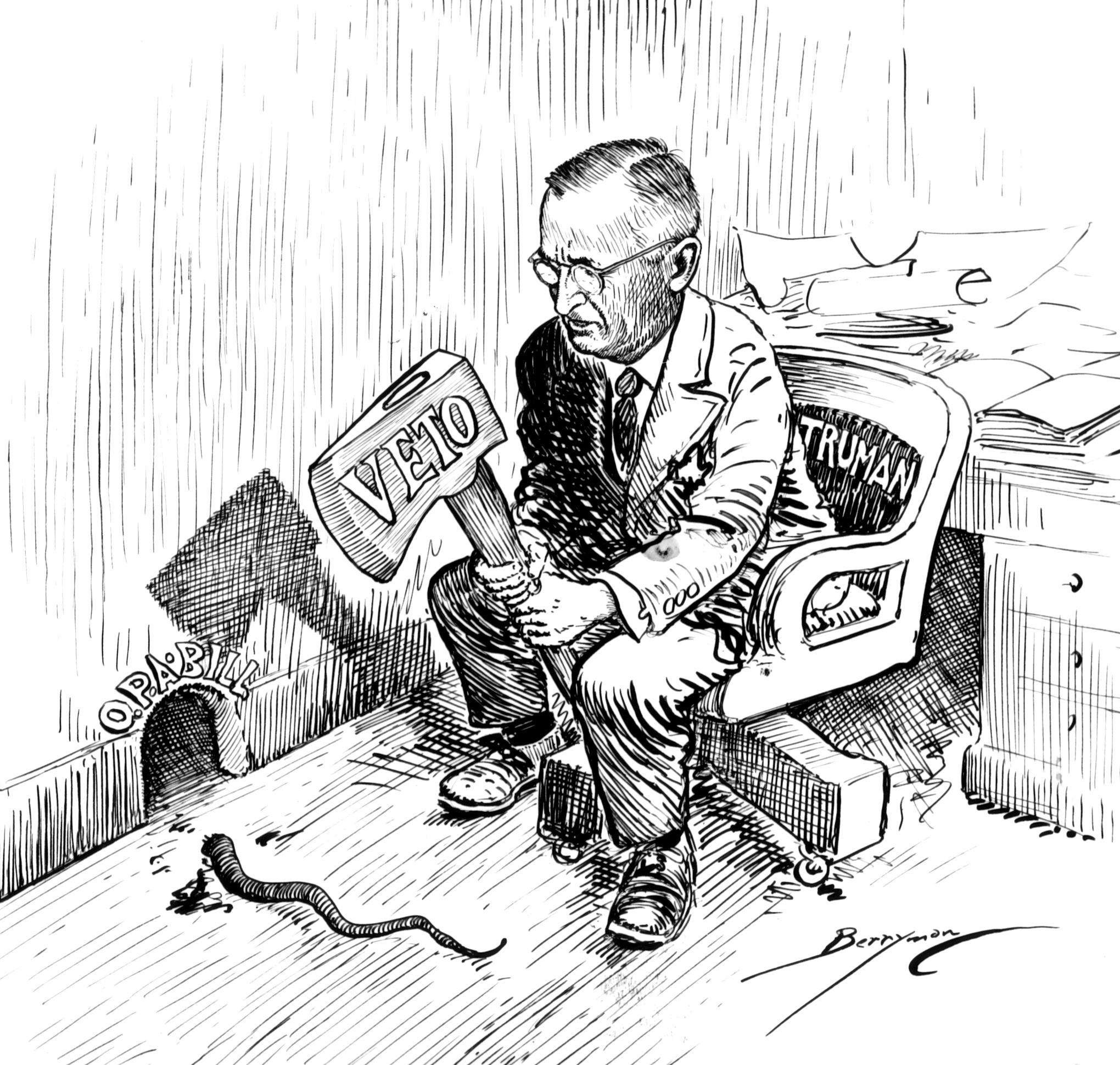 Civil Works Administration Cartoon