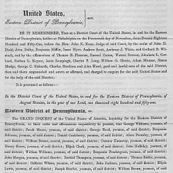 Indictment for Treason for the Christiana Riot Participants - DocsTeach