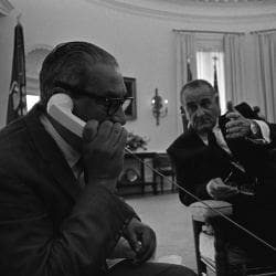 President Lyndon B. Johnson Meeting with Thurgood Marshall - DocsTeach