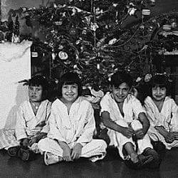 Christmas at Rosebud Indian Hospital. Rosebud Res., South Dakota ...