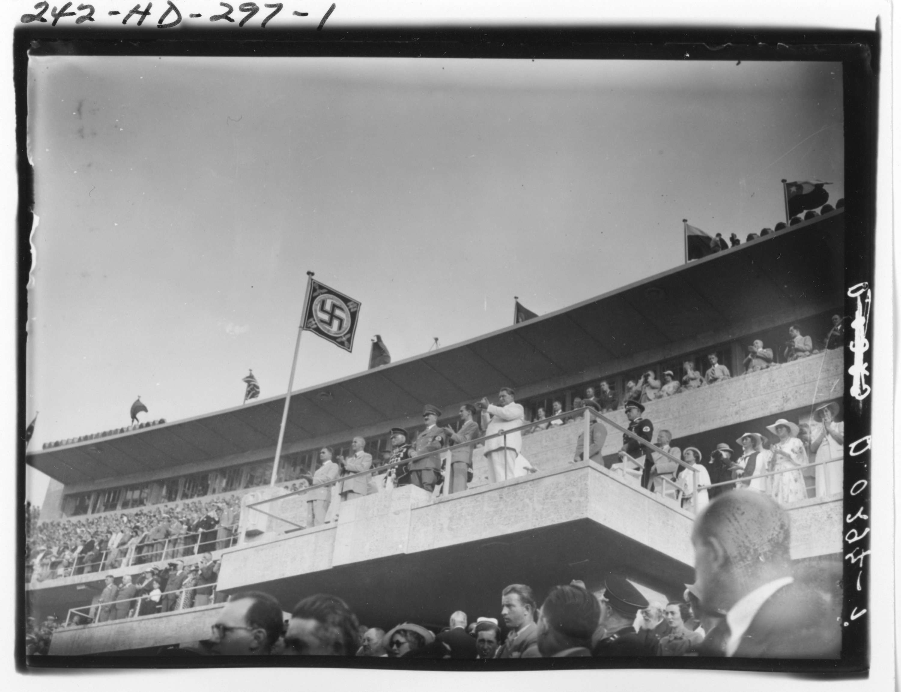 Hitler Watching the Olympic Games in Berlin, Germany - DocsTeach