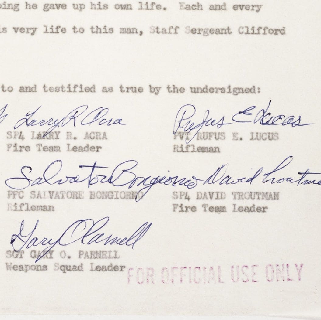 Eyewitness Statement of Robert Washington, Lester H. Heiserman, Larry R ...