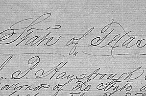Credential of Senator Sam Houston of Texas, 32d Congress - DocsTeach