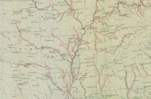 Map Showing the Navigable Depths of the Rivers of the United States and ...