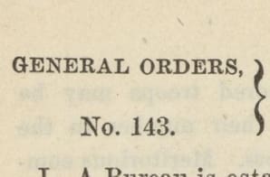 War Department General Order 143 Ordering the Creation of the U.S ...