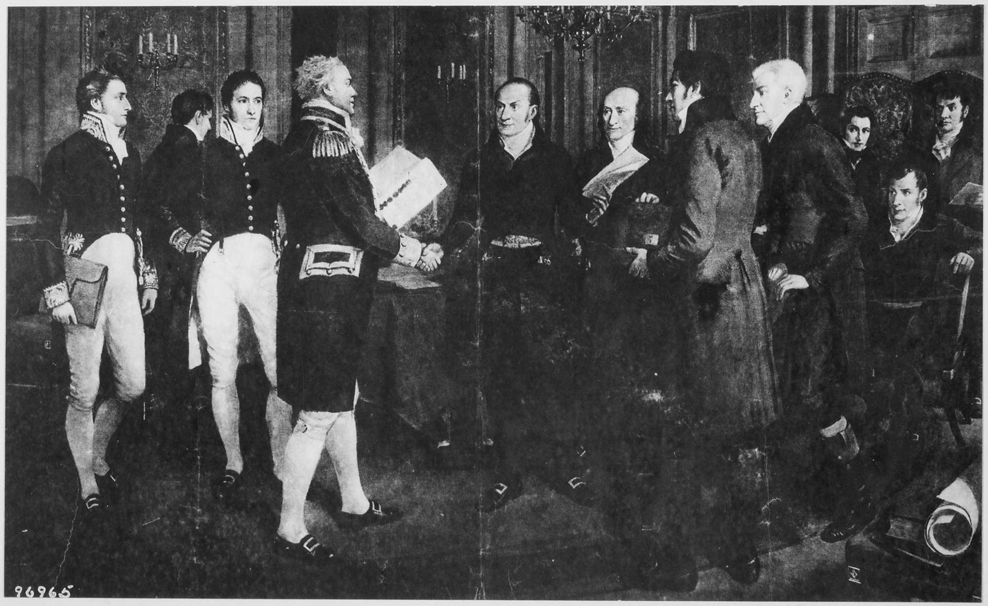 The Signing of the Treaty of Ghent with Great Britain, December 24 ...