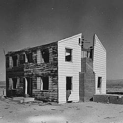 [Operation Cue] - Two-story wood frame house at 5,500 feet after the ...