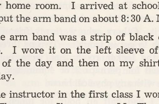Testimony of John Tinker in Tinker v. Des Moines - DocsTeach