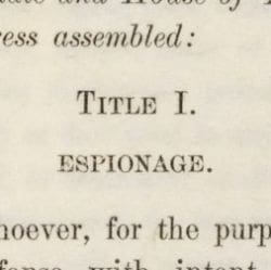 Act of June 15, 1917, Public Law 24 (Espionage Act) - DocsTeach