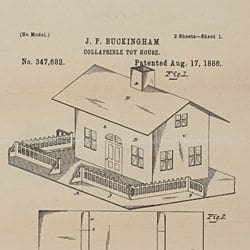 Drawing for a Collapsible Toy House - DocsTeach