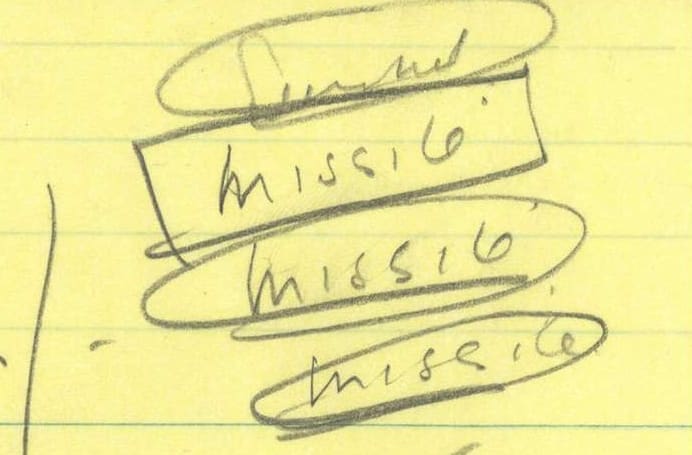 Doodles Annotated with the Words Missile, Missile, Missile - DocsTeach