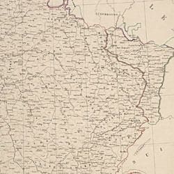 Map of the Boundary of Eastern France - DocsTeach