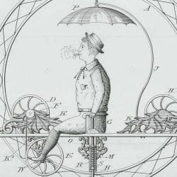 Patent Drawing for J. O. Lose's One Wheeled Vehicle - DocsTeach
