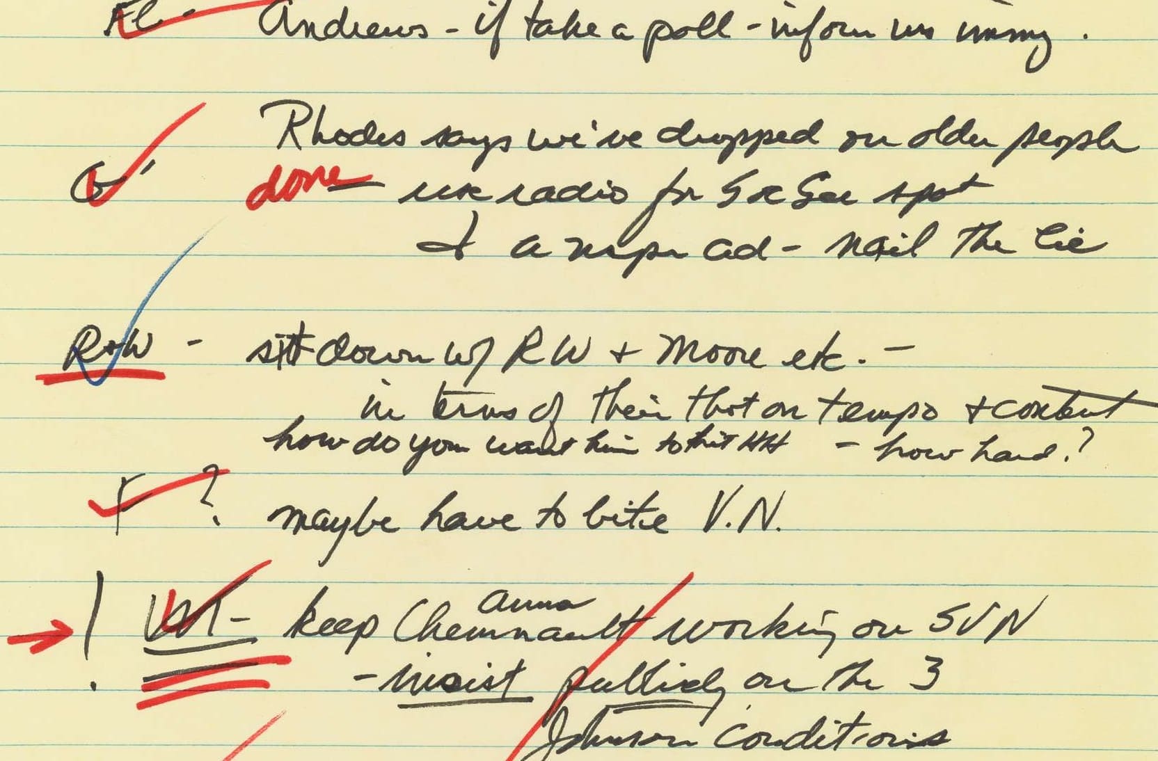 H. R. Haldeman’s Notes - DocsTeach