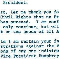 Letter to President Lyndon B. Johnson from Jackie Robinson - DocsTeach