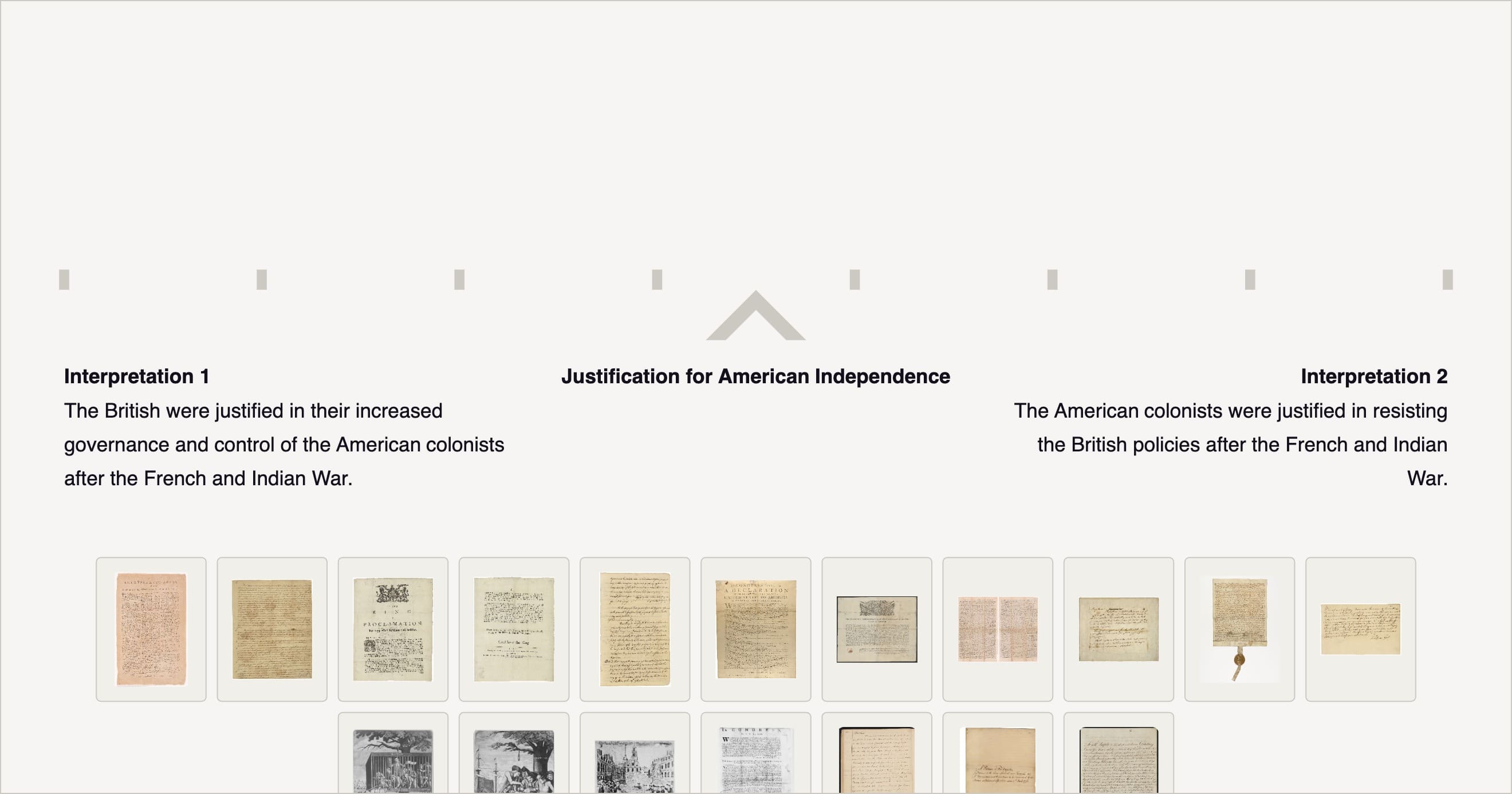 Evaluate the extent to which American colonists were justified in ...