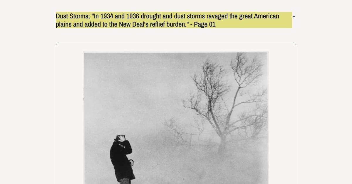 Life in The Great Depression - DocsTeach